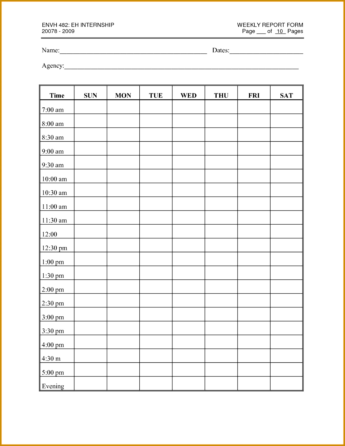 4 Daily Task Sheet Template FabTemplatez