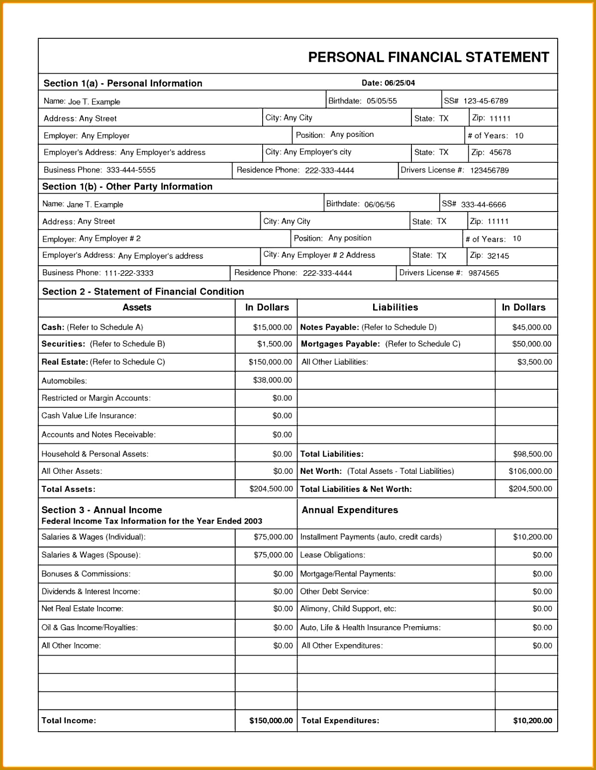 5 Notes To Financial Statements Template FabTemplatez