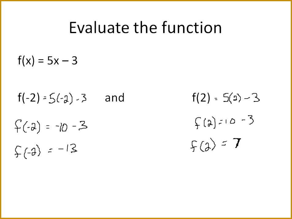 3 Algebra 1 Function Notation Worksheet FabTemplatez