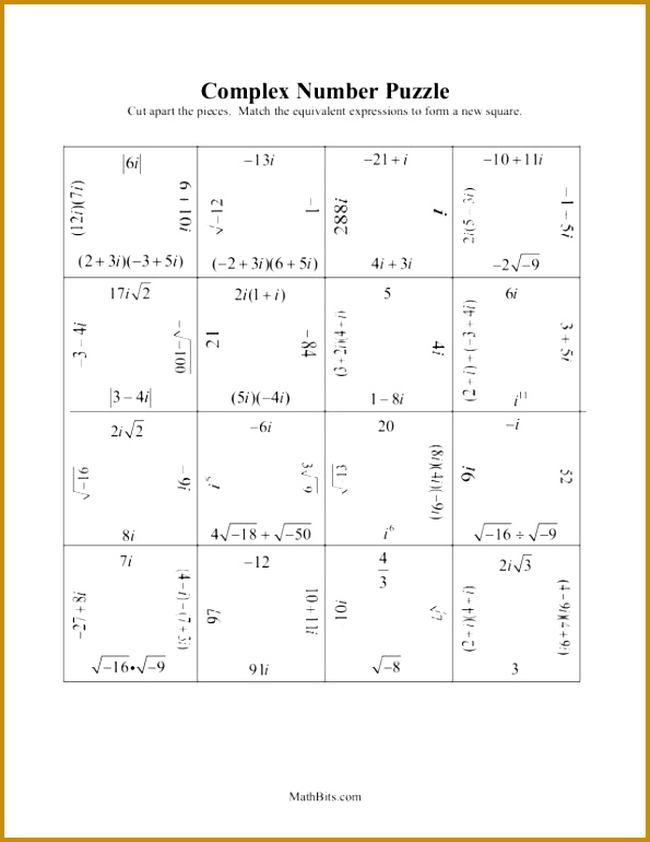 5 Algebraic Expressions Worksheets | FabTemplatez