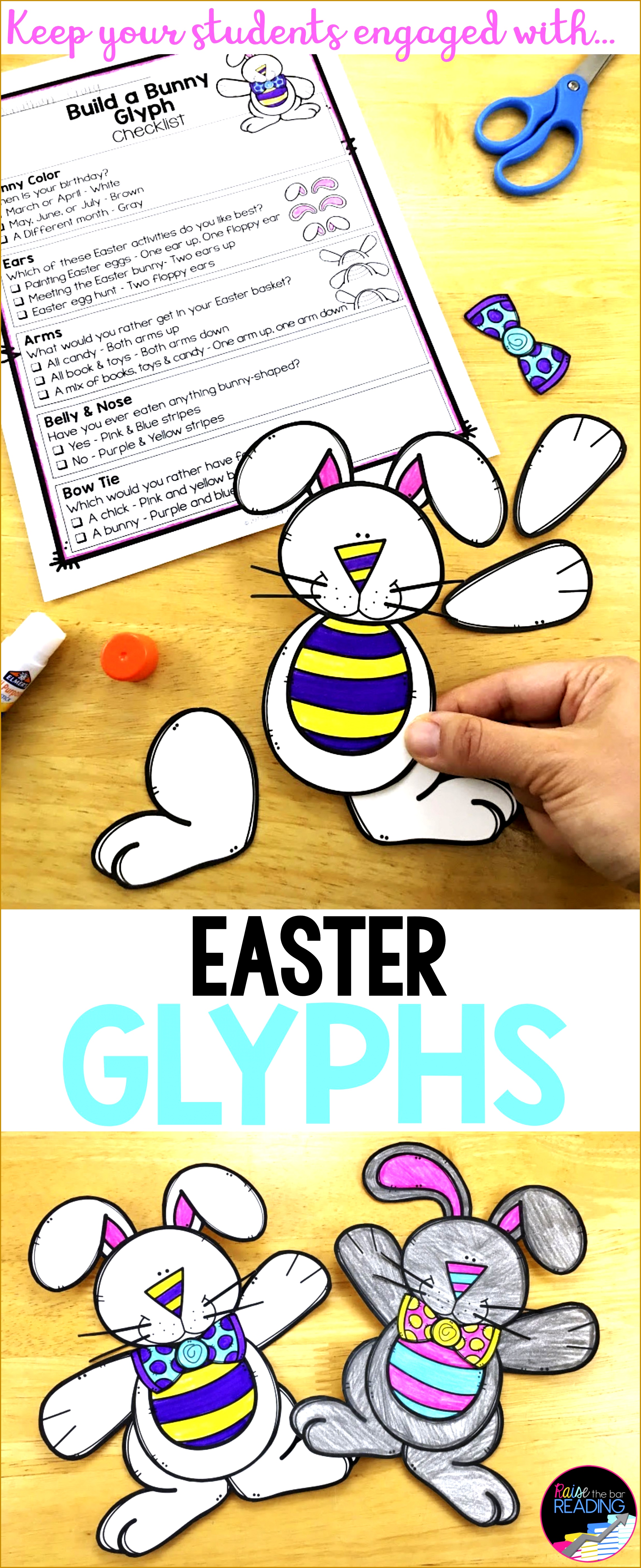 4 Easter Worksheets | FabTemplatez
