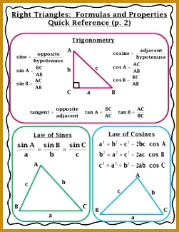 3 Law Of Sines Worksheet | FabTemplatez