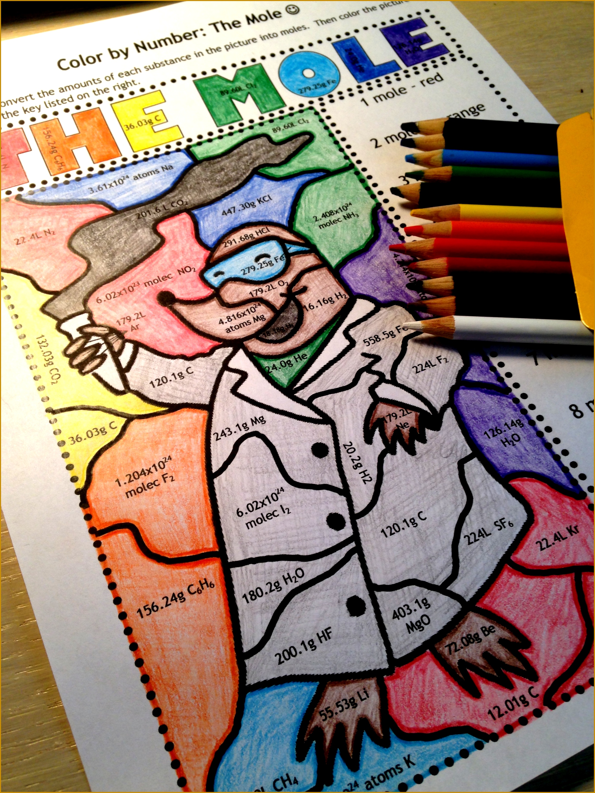 5 Mole Mole Stoichiometry Worksheet | FabTemplatez