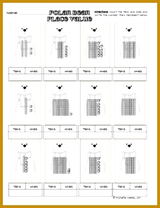 3 Place Value Worksheet | FabTemplatez