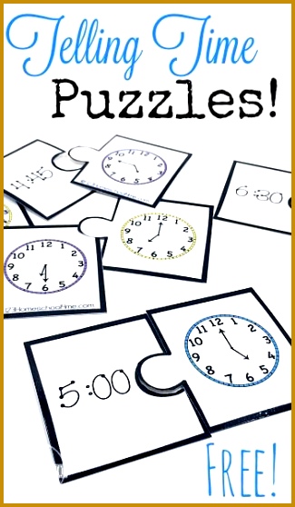 4 Telling Time Worksheets | FabTemplatez