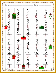 5 touch Math Worksheets | FabTemplatez