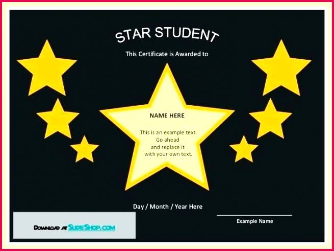 6 Free Student Of the Month Certificate Templates 25929 | FabTemplatez