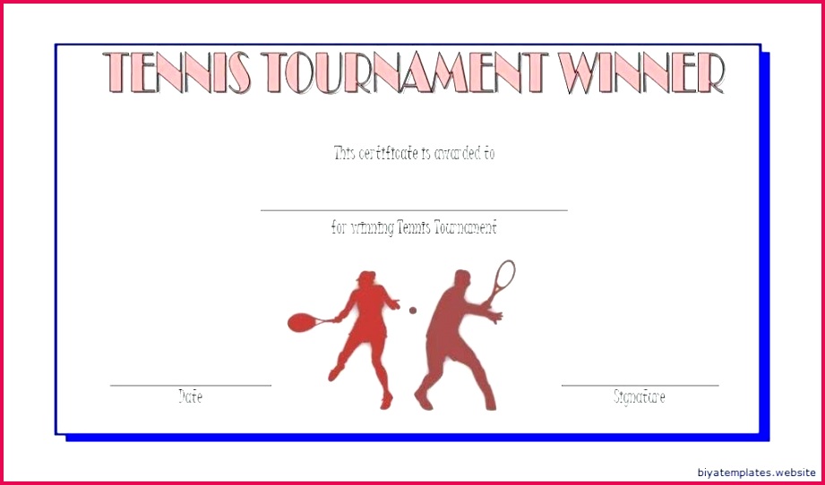 3 Table Tennis Certificate Template 44267 | FabTemplatez
