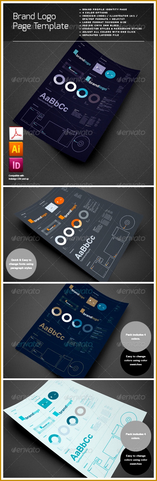6 Brand Identity Proposal Template | FabTemplatez