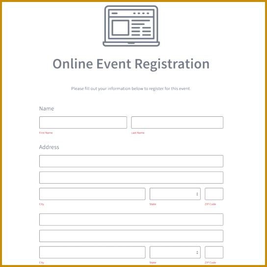 7 Free Car Show Registration form Template | FabTemplatez