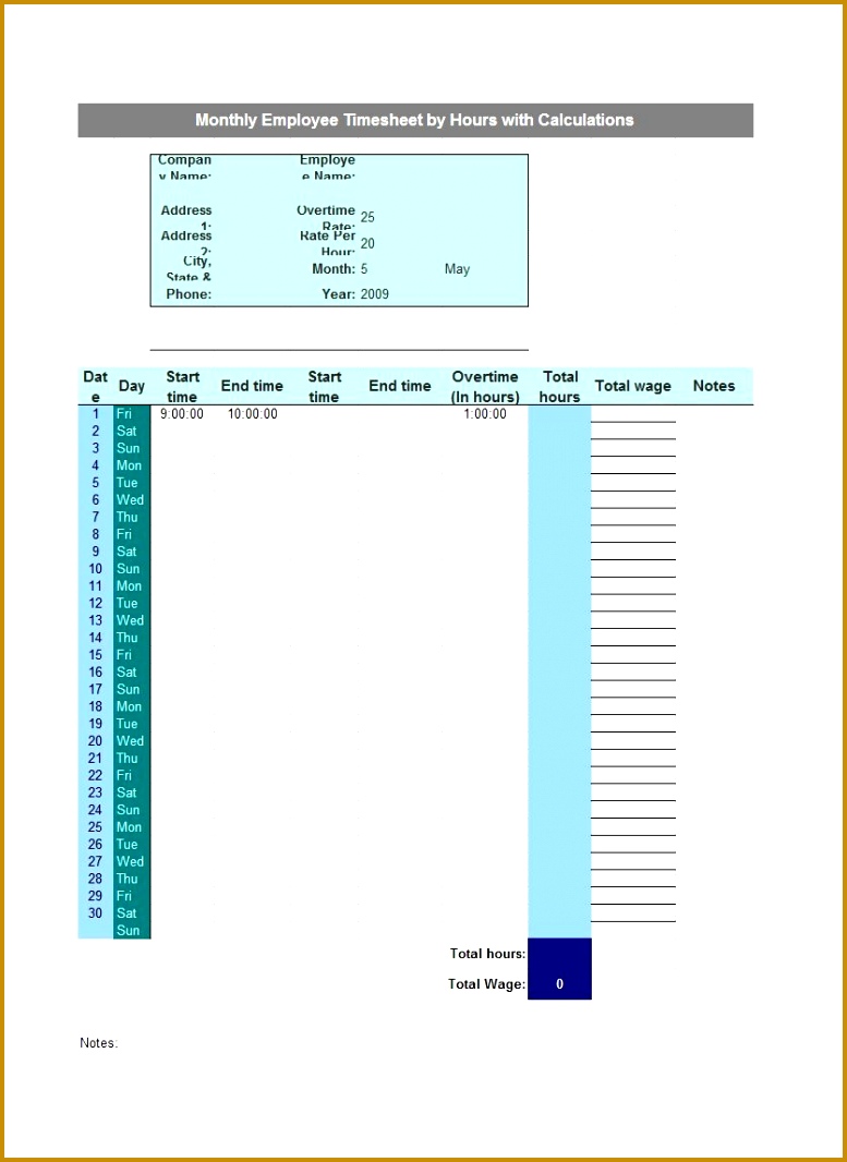7 Independent Contractor Timesheet | FabTemplatez