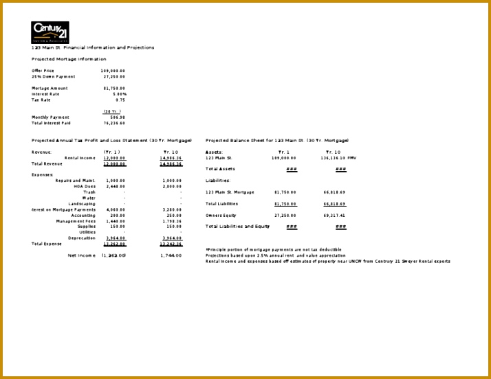 7 Partnership Financial Statements Template | FabTemplatez