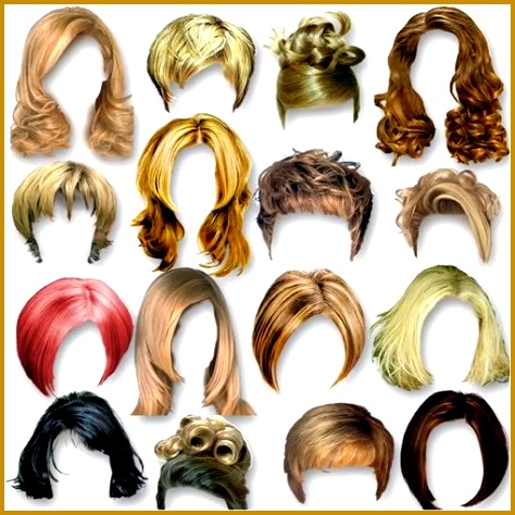 5 Photoshop Hair Templates | FabTemplatez