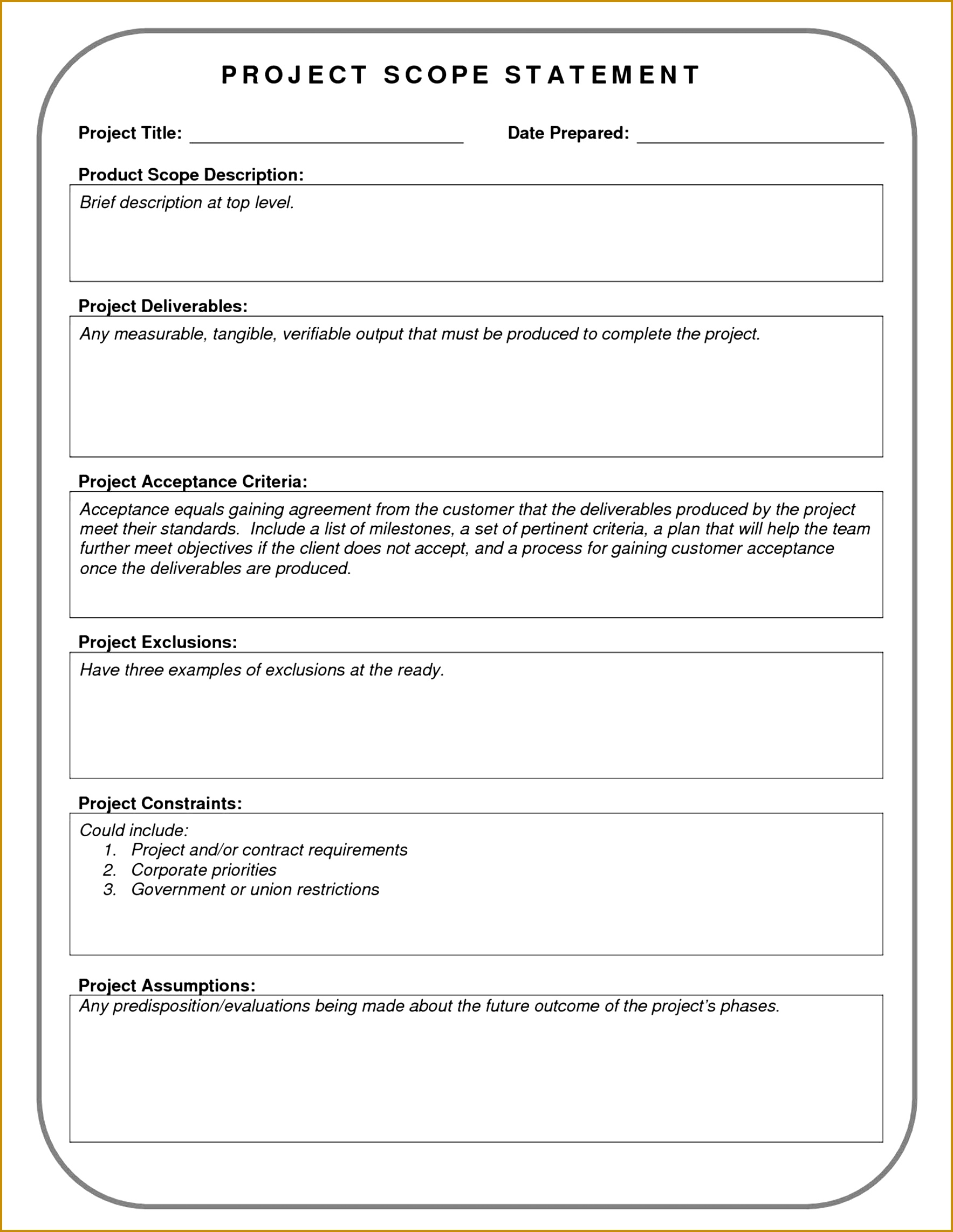 5 Project Request Form Template Excel Fabtemplatez