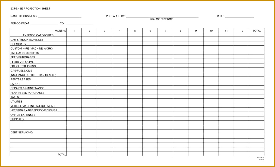 7 Take Off Sheet Template | FabTemplatez