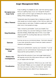 6 Anger Management Worksheets | FabTemplatez