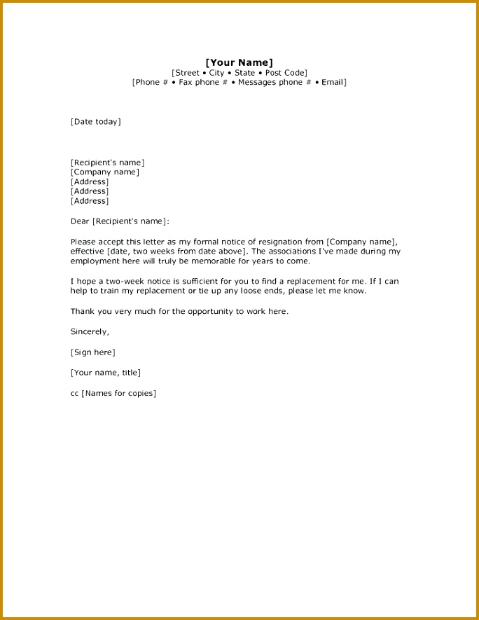 5 Notice Letter to Bank Template | FabTemplatez