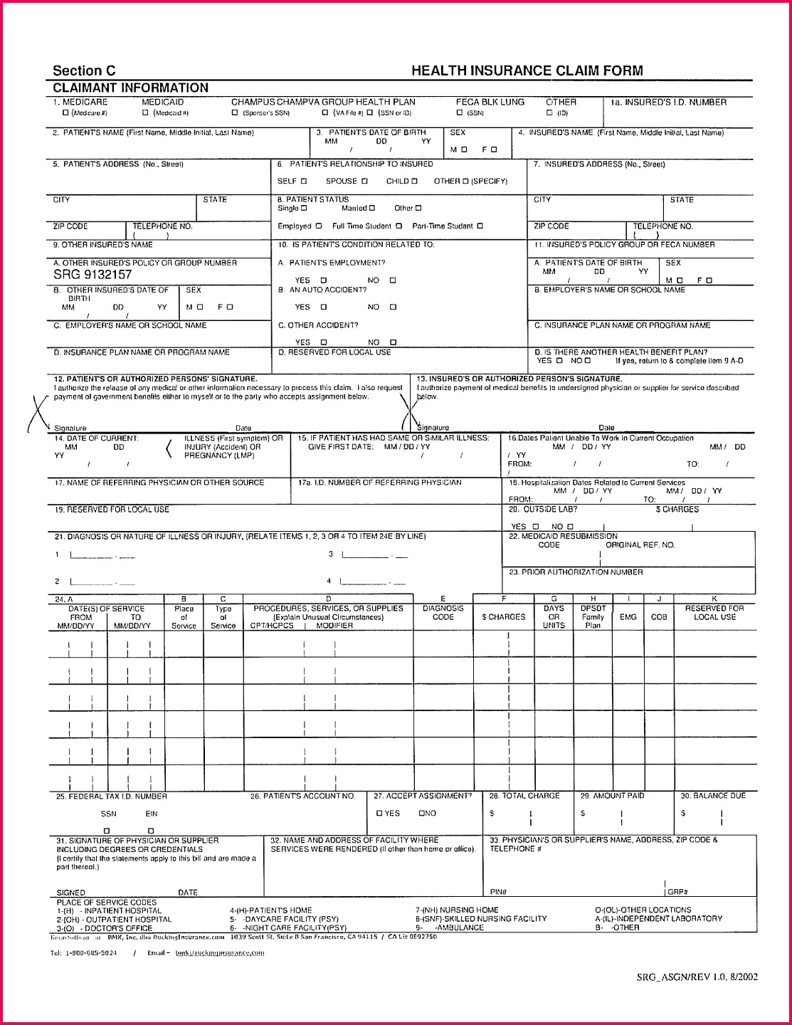 6 Accord Certificate Of Insurance Templates 94671 | FabTemplatez