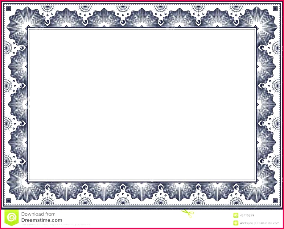 5 Certificate Borders Templates Publisher 15144 | FabTemplatez