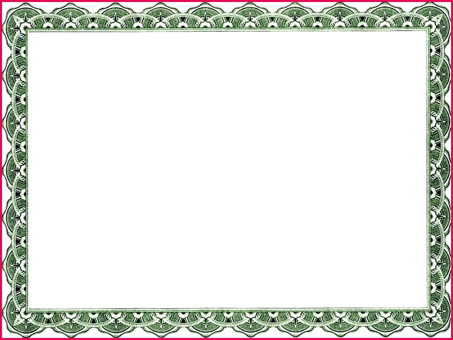 5 Certificate Borders Templates Publisher 15144 | FabTemplatez
