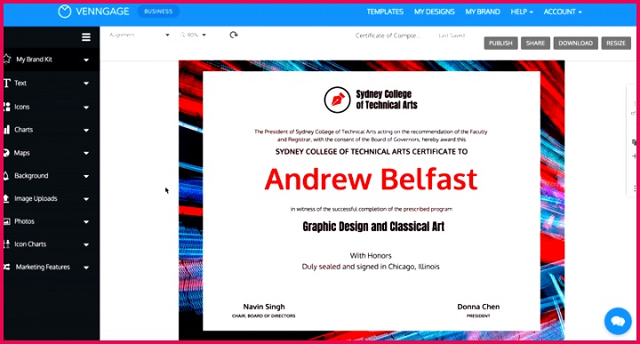 6 Free Template Of Fancy Certificates 18885 | FabTemplatez